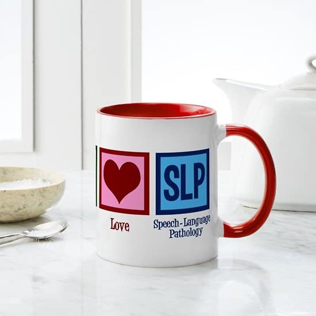CafePress Speech Language Pathology Ceramic Coffee Mug, Tea Cup 11 oz