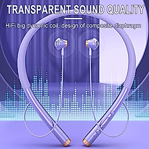 Headphones Earbuds Sports Wireless High-Power Bluetooth Earphones Neck-Mounted Earphones Headset Bluetooth Wireless Earbuds for Sport Music