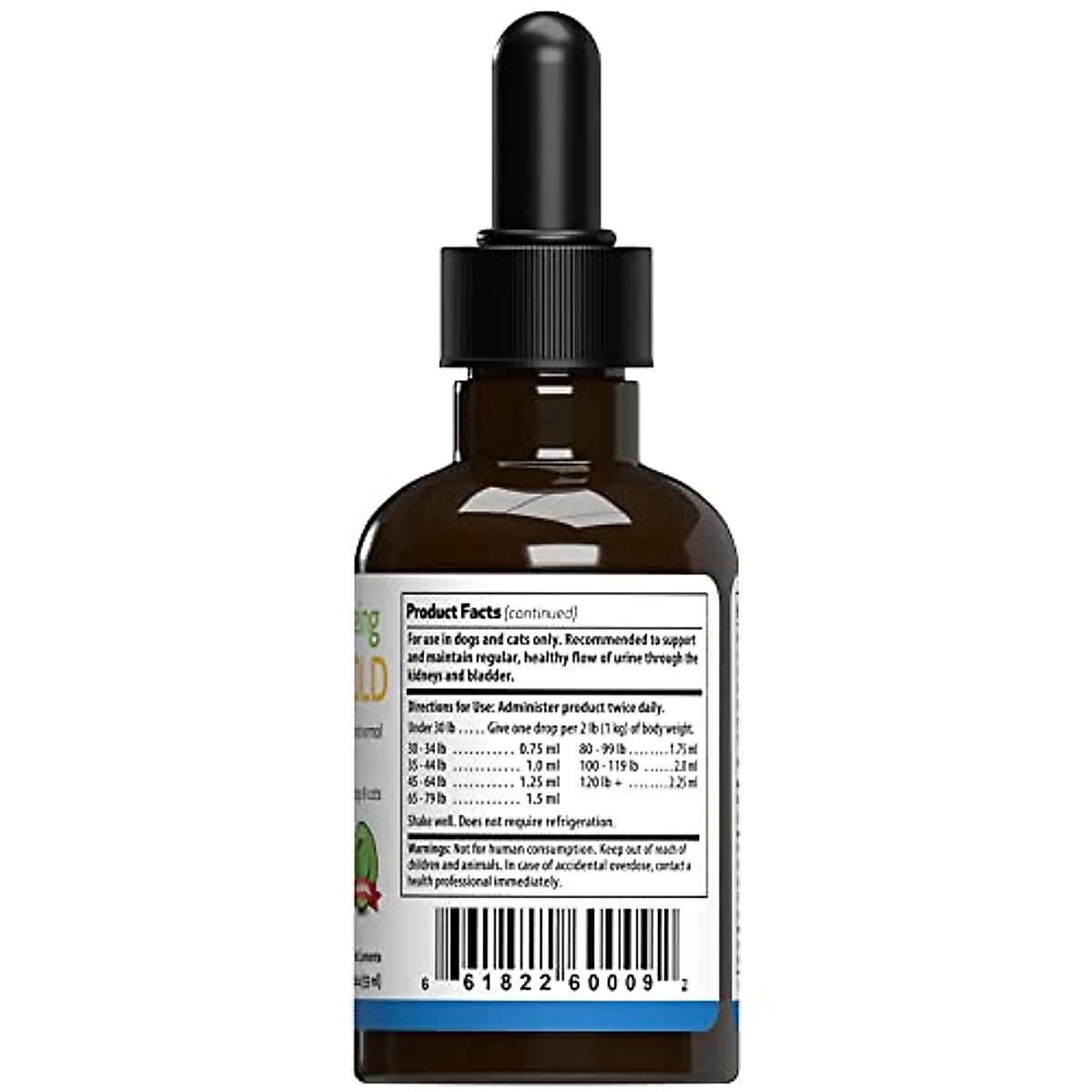 Pet Wellbeing Urinary Gold for Cats - Vet-Formulated - Feline Urinary Tract Health, UTI & Bladder Infection, Normal Urine pH - Natural Herbal Supplement 2 oz (59 ml)