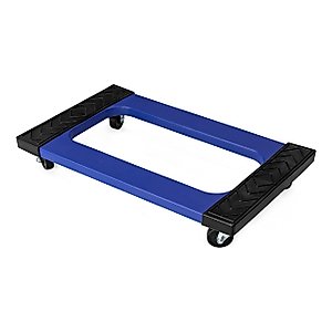 Olympia Tools 1000 Lb Capacity Plastic Furniture Dolly for Moving, 18 x 30 in, Fully Asembled and Ready to Use (Single Pack)