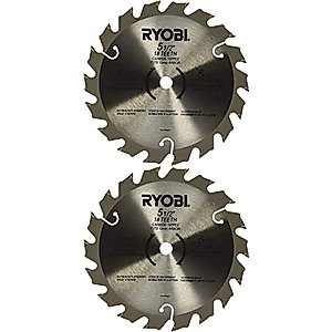 Ryobi 6797329 Pack of 2 Circular Saw Blades - D150 x 1.5MM