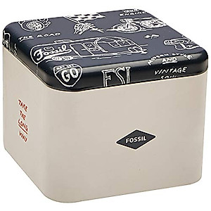 Fossil Women's Carlie Mini Quartz Stainless Steel and Leather Three-Hand Watch, Color: Rose Gold, Black (Model: ES4700)