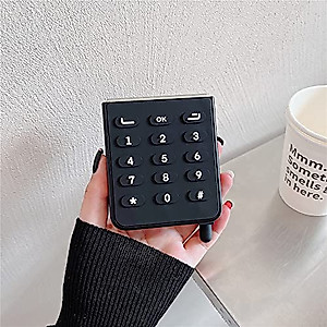 NiceKing Compatible with Samsung Galaxy Z Flip 3 5G 2021 Case Hard Plastic Frame Silicone Shockproof Cover for Samsung Z Flip 3 Black