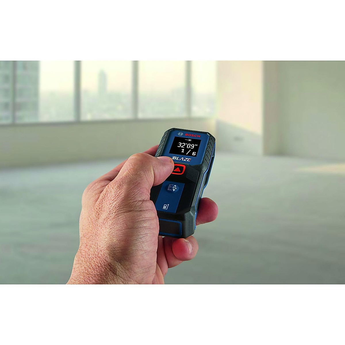 BOSCH GLM20 Blaze 65ft Laser Distance Measure With Real Time Measuring
