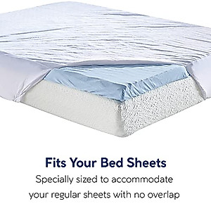 Classic Brands 3-Inch Cool Cloud Gel Memory Foam Mattress Topper With Free Cover, Queen