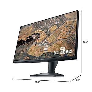 Alienware 25 Gaming Monitor AW2523HF 24.5" IPS LED FHD - 360Hz - AMD FreeSync - VESA - Monitor (USB, HDMI) Height/Tilt/Swivel/Pivot Adjustability - Dark side of the Moon