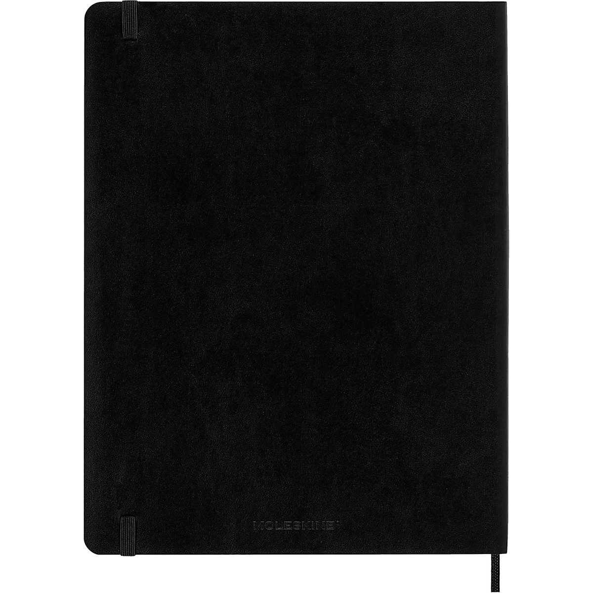Moleskine Classic Notebook, Soft Cover, XL (7.5" x 9.5") Ruled/Lined, Black, 192 Pages
