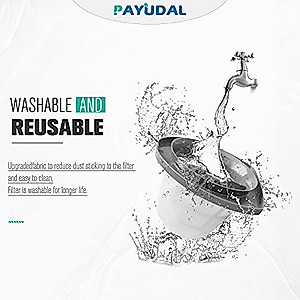 PAYUDAL 2033 Vacuum Filter Compatible with Bissell 2033, 20331, 20333, 20336, 20339, 2033M Featherweight Stick Lightweight Bagless Vacuum