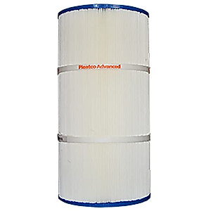Pleatco Filtration PA40-EC Pool Filter Cartridge Replacement for Unicel: C-7442, Filbur: FC-1228, OEM Part Numbers: CX410-RE, White