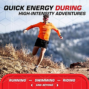 CLIF BLOKS - Strawberry Flavor - Energy Chews - Non-GMO - Plant Based - Fast Fuel for Cycling and Running - Quick Carbohydrates and Electrolytes - 2.12 oz. (18 Count)