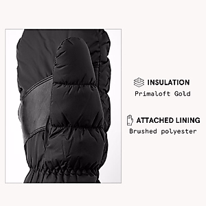 Hestra Moon Mitt - Heavily Insulated, Water-Resistant Mitten - Black - 7