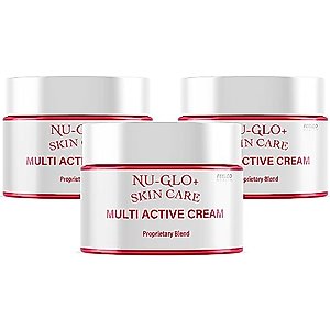 feelgo 3 Pack - Nu-Glo Skin Cream - Nu GLo Anti-Aging, Nu-Glo, Nu-Glo Cream, Nu Glo, Nuglo, Nuglo SkinCare, Nu Glo Anti-Wrinkle, Nu-Glo Cream, Skin Care for Face and Eye Cream Moisturizer For 3 Month