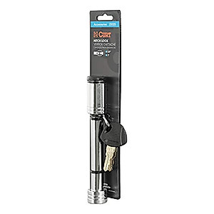 CURT 23025 Trailer Hitch Lock, 5/8-Inch Pin Diameter, Fits 3-Inch Receiver