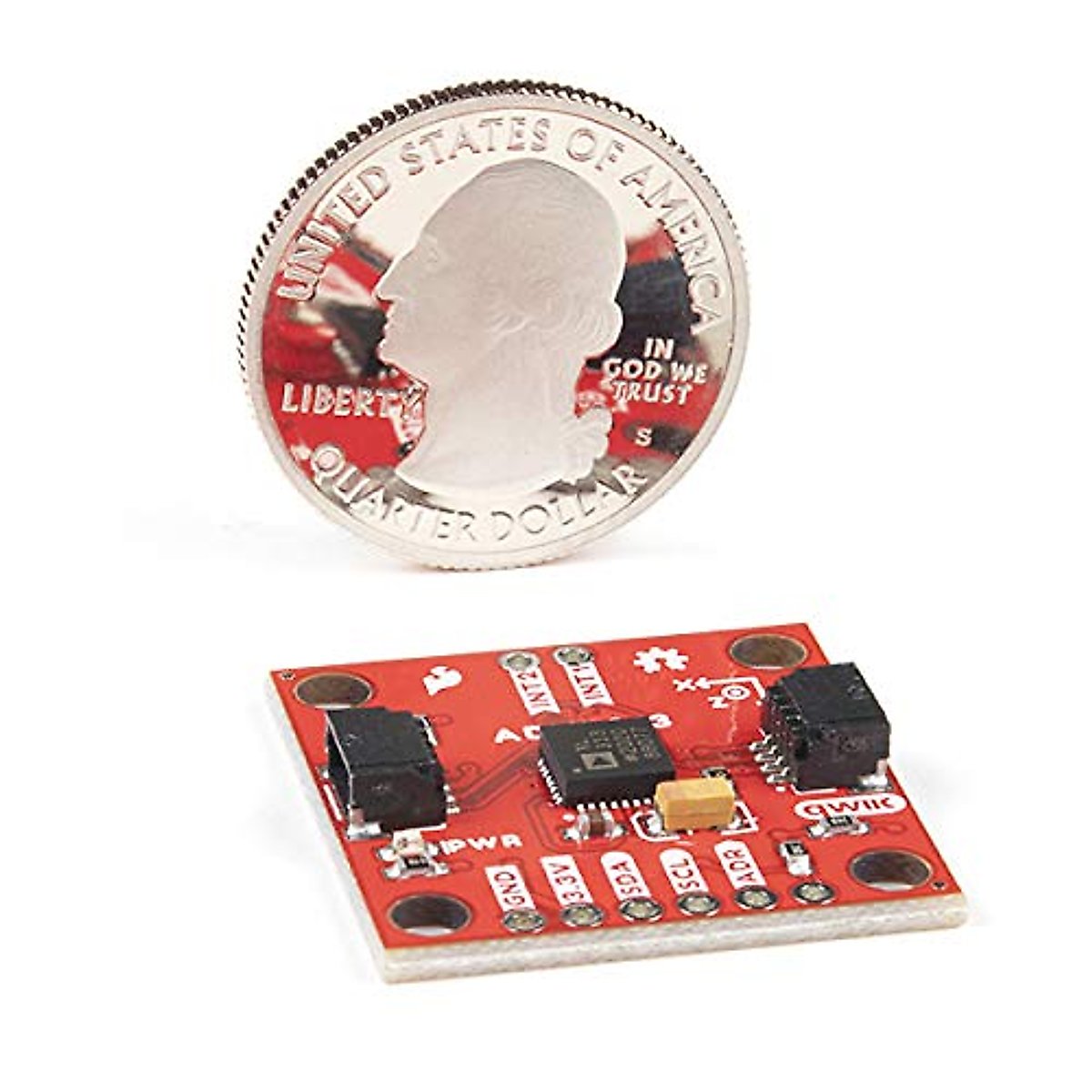 SparkFun Triple Axis Digital Accelerometer Breakout - ADXL313 (Qwiic) - Low Cost Low Power Up to 13-bit resolution-3-axis Accelerometer w/a 32-Level FIFO Stack Capable of Measuring up to ±4g