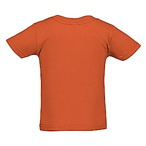 Love Basketball - Sports Hoops Infant/Toddler Cotton Jersey T-Shirt (Orange, 3T)
