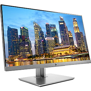 HP EliteDisplay E223 21.5 Inch 1920 x 1080 (1FH45A8#ABA) Full HD IPS LED Backlit Monitor Bundle with HDMI, VGA, DisplayPort, Gel Mouse Pad, and MK270 Wireless Keyboard and Mouse Combo