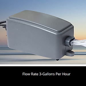 Koller Products Aqua Lift Dosing Pump 3 GPH Flow Rate, Gray (AQ1137)