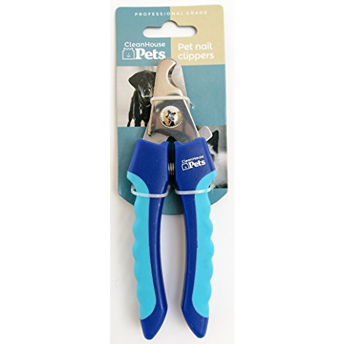 Dog Nail Clippers & Cat Nail Clipper with Nail File - Small Pets - Cat Nail Clippers with Safety Guard to Prevent Over-Cutting - Sharp & Stainless Steel