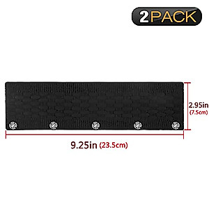 Geekria Knit Fabric Headband Pad Compatible with Bose Noise Cancelling Headphones 700, NCH 700, NC 700 Headphone Replacement Headband/Headband Cushion/Replacement Pad Repair Parts (Black)