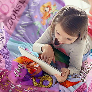 6 Year Old Girl Gifts, Gifts for 6 Year Old Girl, 6 Year Old Girl Birthday Gift Ideas, 6 Year Old Girls Gift Ideas, 6th Birthday Gifts for Girls, Best Gifts for 6 Year Old Girls Blanket 60"x50"