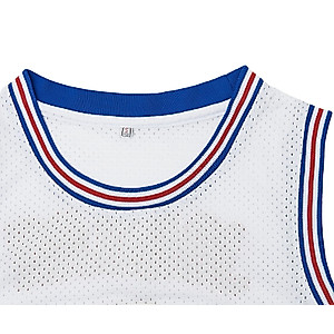 Bugs Lola #23 Youth Basketball Jersey for Kids Boys Halloween Costume with Luminous Wristband (White10, Large)