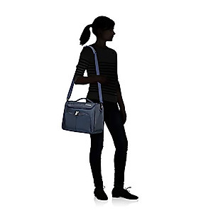 AMERICAN TOURISTER Men Beauty Case, Blue (Navy), 32 centimeters