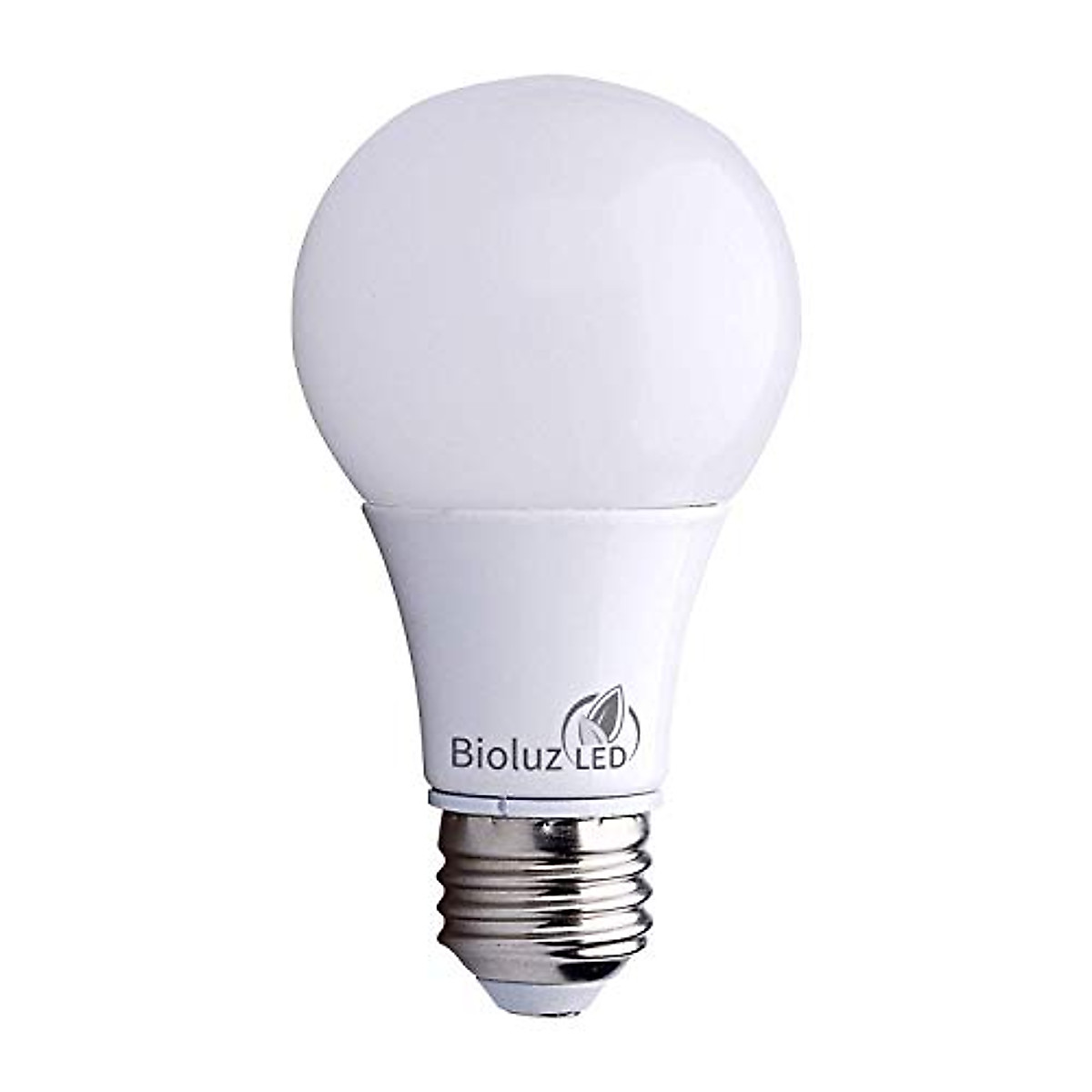 Bioluz LED 60 Watt LED Light Bulbs 2700K Warm White 9 Watts = 60W Non-Dimmable A19 LED Light Bulbs 6 Pack