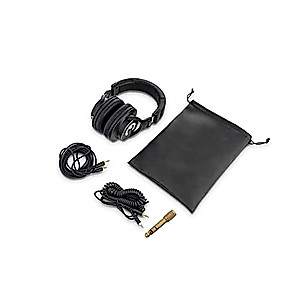 TUNICAL Over-Ear Headphones for Studio Recording Tracking Mixing Podcast Production, Digital Piano, Closed Back Comfortable DJ Earphones, Featuring 45mm Drivers and Isolating Earcups