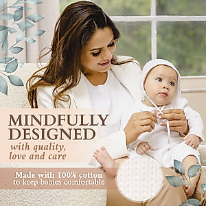 Baptism Outfits for Boys with Bonnet Hat - Christening Outfits for Boys Cross Detail - Baby Boy Baptism Outfit