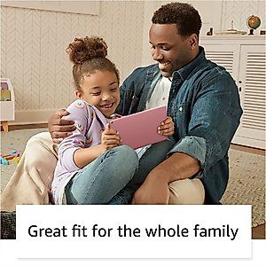 Certified Refurbished Kindle (2022 release) - Amazon Fire HD 8 tablet, 8” HD Display, 64 GB, 30% faster processor, designed for portable entertainment, (2022 release), Rose