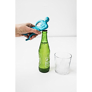 Kikkerland Luchador Bottle Opener, Colors may vary and Styles