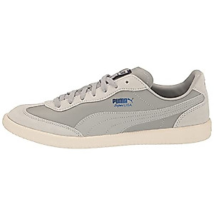PUMA Mens Super Liga OG Sneaker, Limestone-Peacoat, 13