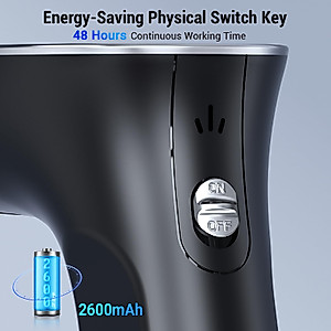 Tera Barcode Scanner Wireless with Screen: Pro Version 1D 2D QR with Digital Setting Keypad Power Switch Charging Cradle Works with Bluetooth 2.4G Wireless Bar Code Reader HW0015 Silver