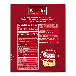 Nestle Cocoa Mix No Sugar Added 30 Count .28 Oz Packets