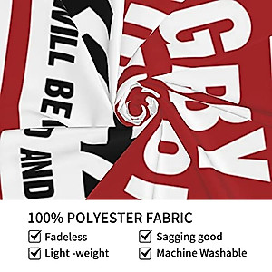 Man Cave Rules Gabby Parking Only Tapestry Space Decor Vintage Decor (Size : 75X100CM)