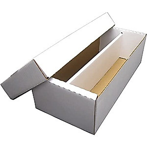 1-Pack • Shoe 1600-count Trading/Gaming Card Storage Box • Woodhaven Trading Firm Brand