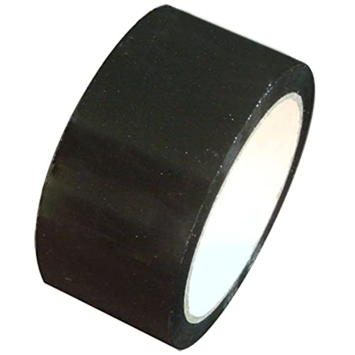Tape Brothers Carton Sealing Tape 2" x 110 yds or 55 yds 2 mils, Several Colors (Black-55yds)