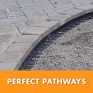 Dimex 1262-60C Paver Edging, 60-Feet, Black
