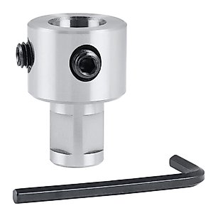 Accusize Industrial Tools 3/4 in. Annular Cutter Extension for a 3/4'' / 19.05 mm Weldon Shank Annular Cutter, 1" Long, Weldon Adapter, 0519-0025