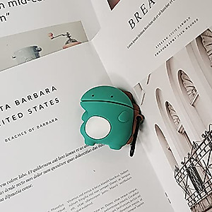 Compatible for Dinosaur Airpod Case 1&2, Cute Kawaii Cartoon 3D Silicone Fashion Protective Skin Cover for Airpod Case Dinosaur, Funny Boys Girls Kids Teens Women Cases for Airpods 1/2 (Dinosaur)