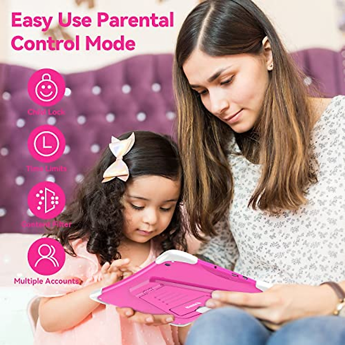 Tablet for Kids 10.1 Inch+7 Inch