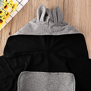 Baby Sleeping Bags, Newborn Infant Baby Soft Cotton Wrap Swaddle Blanket Bat Sleeping Sack for 0-6 Month Babies (0-3 Months, Grey)