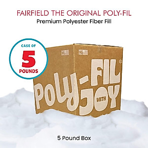 Fairfield PF-5 Poly-Fil Premium Fiber , White