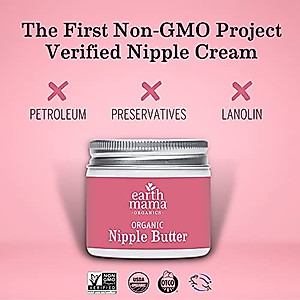 Earth Mama Breastfeeding Kit | Organic Nipple Butter, Organic Milkmaid Tea & Booby Tubes