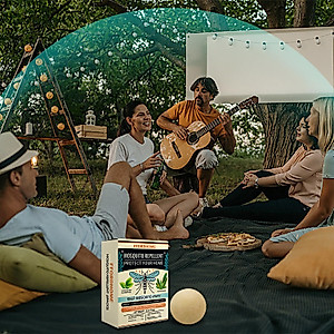 Mosquito Repellent for Patio - Mosquito Repellent Indoor & Outdoor Protection - Mosquito Deterrent for Yard - Mosquito Control for Rooms, Keep Mosquitos Away for Camping - 8 Balls…