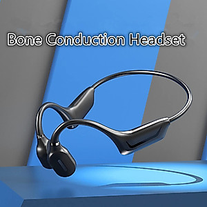 Bone Conduction Headphones Open Ear Headphones Bluetooth Wireless Headset Earpiece Running Wireless Earphone Support MP3 Play 32G Memory