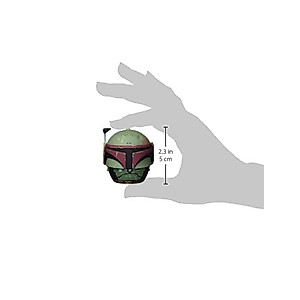 Bitty Boomers Star Wars: Book of Boba Fett - Boba Fett Mini Bluetooth Speaker, Olive Green, 2.3 inches