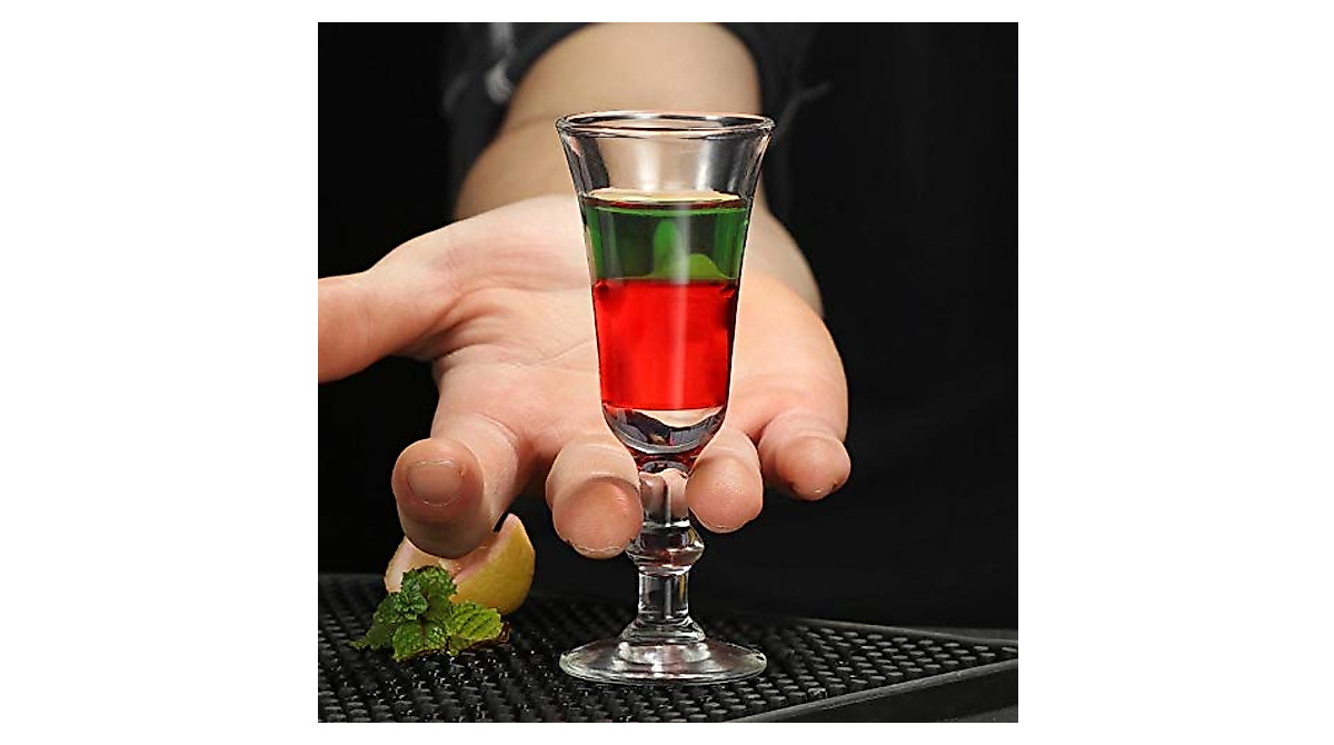 Cordial Glasses Set – 1 OZ Lead-Free 6-Pack