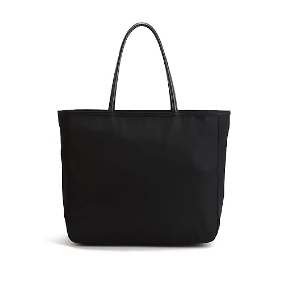 YONBEN Big Black Purse with Organizer and Zipper Lightweight and Waterproof Tote Bag with Compartment