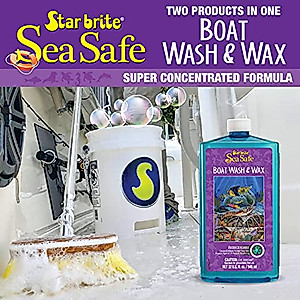 STAR BRITE Sea Safe Wash/Wax - 32 OZ (089737P)